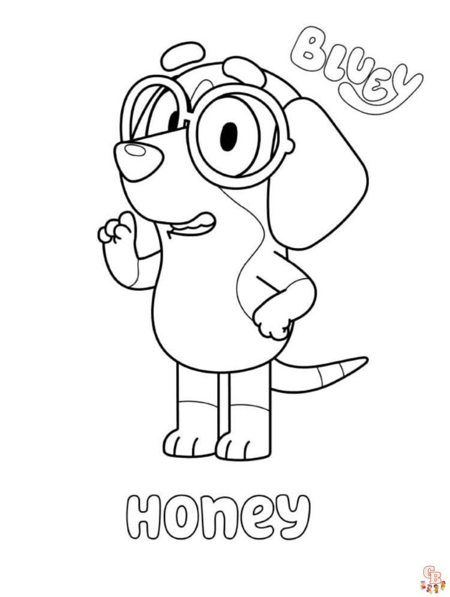 Free Bluey Coloring Pages – Printable & Fun for Kids! – Moklc